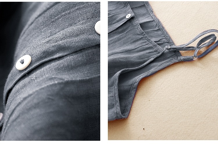 棉麻渡假風吊帶蛋糕裙洋裝 獨具衣格 J7509::unistyle 館::【獨具衣格】專賣中大尺碼洋裝、中大尺碼服飾