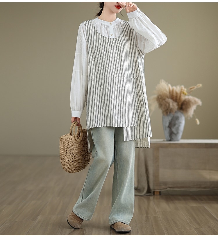 日系不規則背心 獨具衣格 J8009::unistyle 館::【獨具衣格】專賣中大尺碼洋裝、中大尺碼服飾