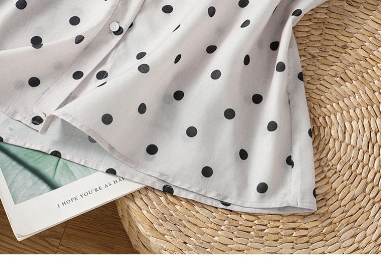 棉麻日系點點荷葉邊背心上衣 獨具衣格 J9105::unistyle 館::【獨具衣格】專賣中大尺碼洋裝、中大尺碼服飾