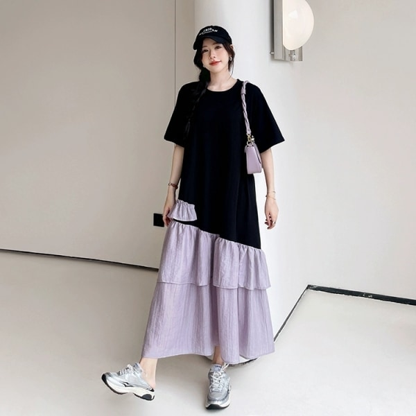 法式溫柔風荷葉下擺甜美洋裝 獨具衣格 J8950::unistyle 館::【獨具衣格】專賣中大尺碼洋裝、中大尺碼服飾