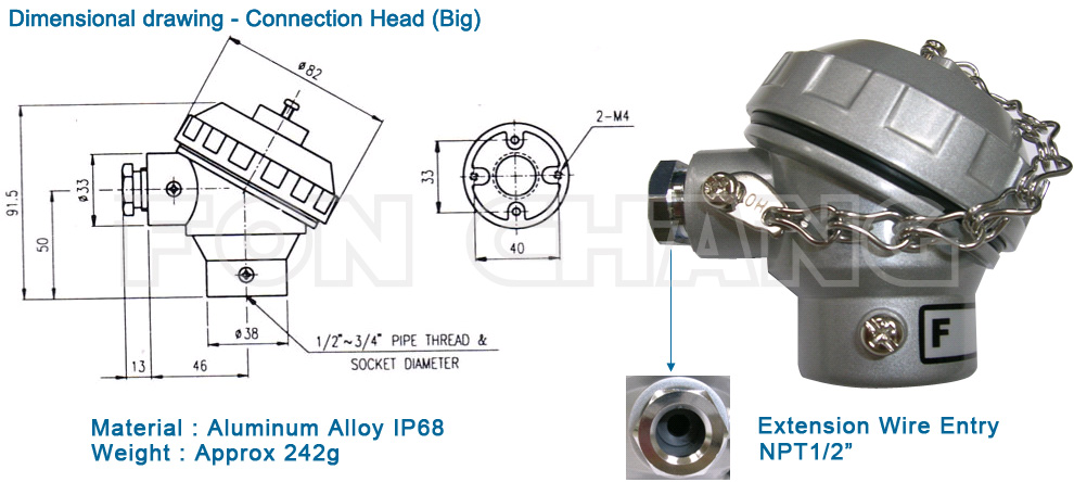 FONCHANG ELECTRIC CO., LTD. | Products::Connection Head Type