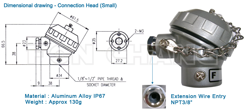 FONCHANG ELECTRIC CO., LTD. | Products::Connection Head Type