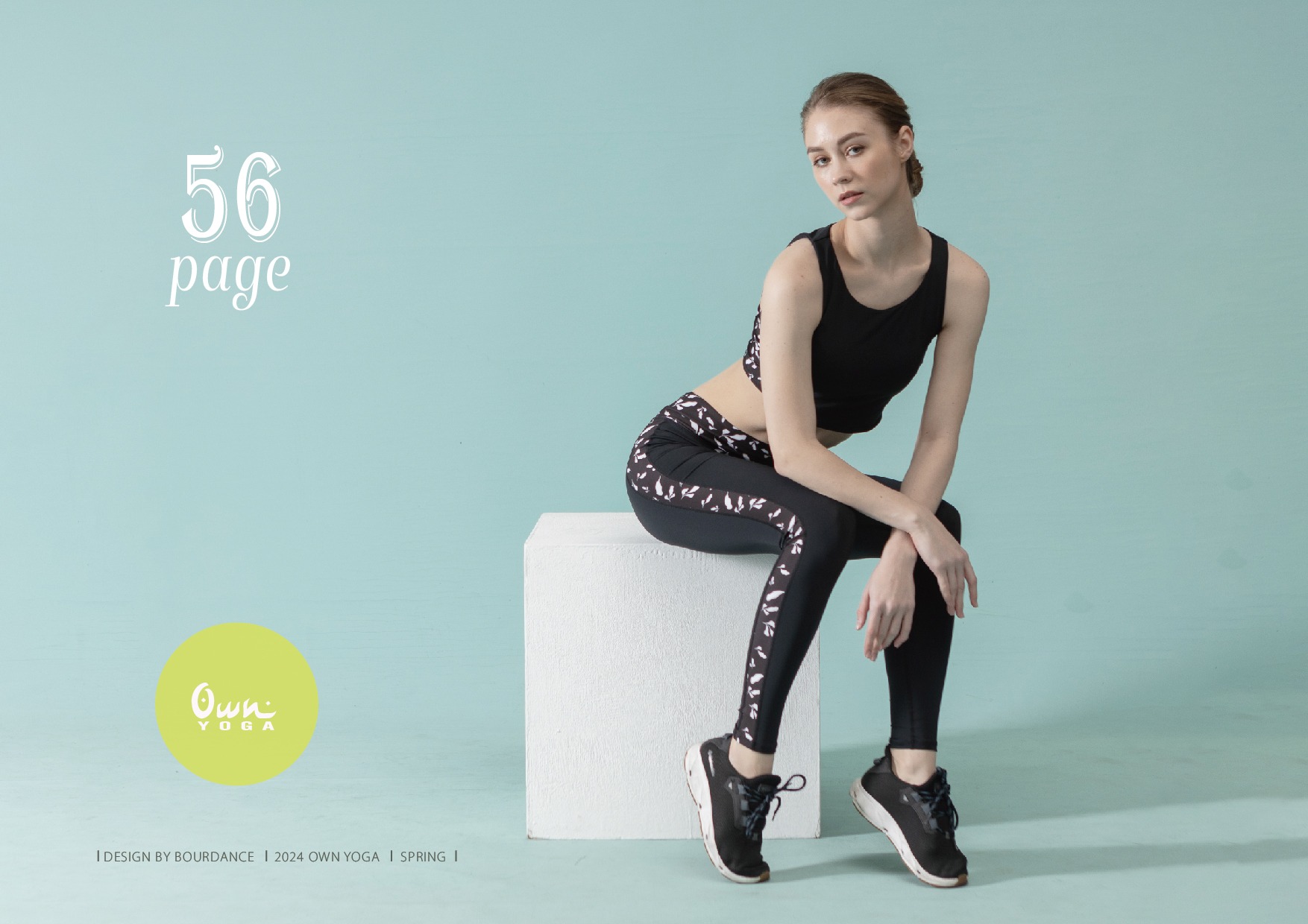 FREEZONE機能壓力褲::OwnYoga 九分緊身褲 【Y24180】