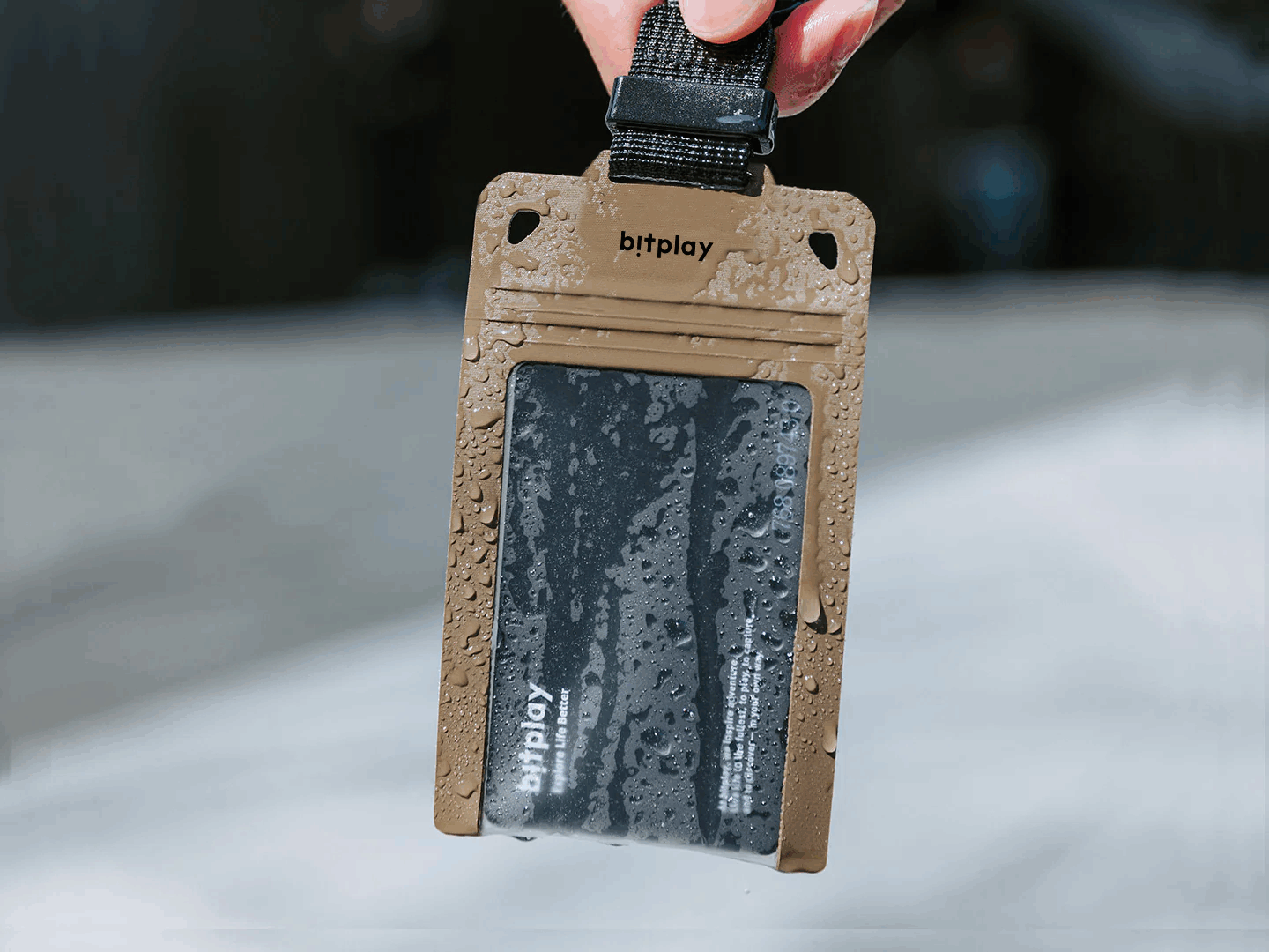 Outrange戶外裝備 - 紅龍柱、告示牌、雨衣、防水包、拒馬::線上購物::Bitplay AquaSeal Badge Holder 防水證件套-V2