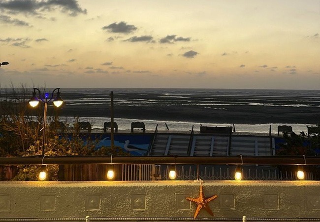 【PopDaily波波黛莉的異想世界】::媒體報導::向海那漾 Nayang Beach Glamping最靠近海邊的豪華露營，位於大安濱海樂園鄰近高美濕地