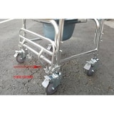 YAHO耀宏 ★ 鋁合金洗澡椅（硬背/把手） YH125-2 ｜台中市 便器椅 輔具補助::聖德愛醫療網-台中醫療器材行，專營輪椅、三馬達電動床、減壓氣墊床、血壓計、洗澡椅